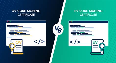 Ev Vs Ov Code Signing Certificate What Are The Differences