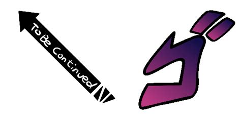 Jojos Bizarre Adventure To Be Continued And Menacing Animated Cursor