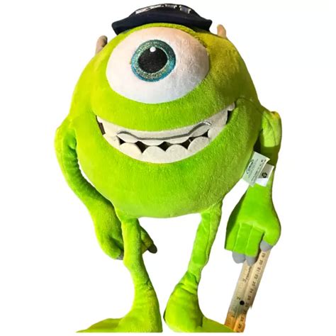 Mike Wazowski Monsters Inc Monsters University Disney Pixar Plush 18