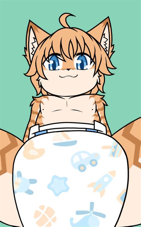 Felix In Diaper By Felixsandcat On Deviantart