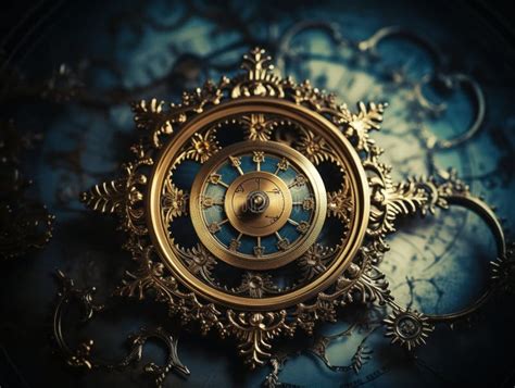 Magic Clock In Space Sky Concept Of Time Or Numerology Stock Image Image Of Lifetime