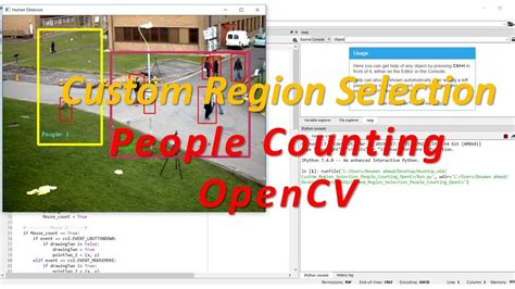 Custom Region Selection People Counting Opencv Artofit