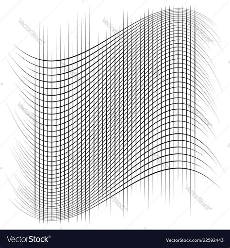 Intersecting Lines Grid Mesh Pattern Abstract Vector Image