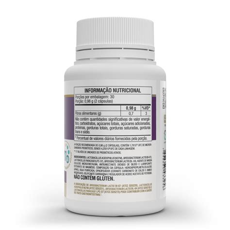 Simfort Plus Probiotico Vitafor 60 Cápsulas Farmácias Nissei