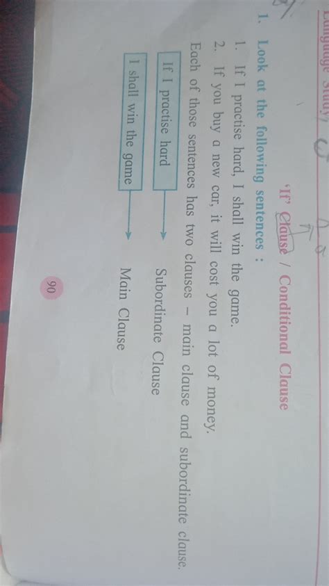 If Clause Conditional Clause1 Look At The Following Sentences 1