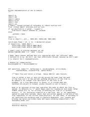 Pyio Py Python Implementation Of The Io Module Import Os Import Abc