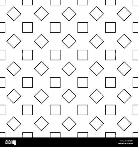 Repeating Abstract Monochrome Square Pattern Background Design Halftone Geometric Vector
