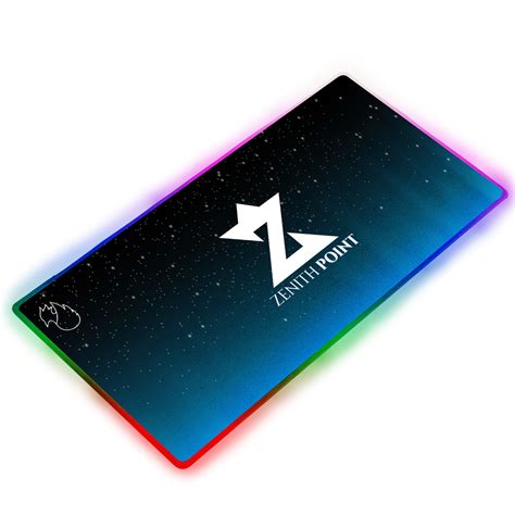 Zenith Rgb Mousepad Rebirth Apparel