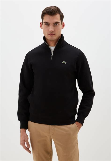 Олимпийка Lacoste, цвет: черный, MP002XM256AR — купить в интернет ...