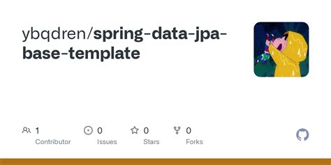 GitHub Ybqdren Spring Data Jpa Base Template