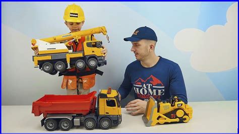 МАШИНКИ ДЛЯ ДЕТЕЙ СТРОИТЕЛЬНЫЕ ГРУЗОВЫЕ И РАБОЧИЕ Развивающее видео для детей Youtube