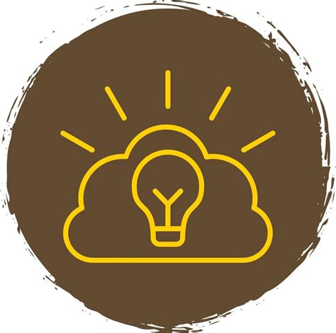 Brainstorming Line Circle Sticker Icon 43959260 Vector Art At Vecteezy