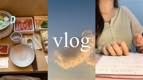 Vlog 대학생 브이로그 종강과 함께 계절학기 개강 여름의 절반이 지나가버렸다 🌿☁️ Youtube