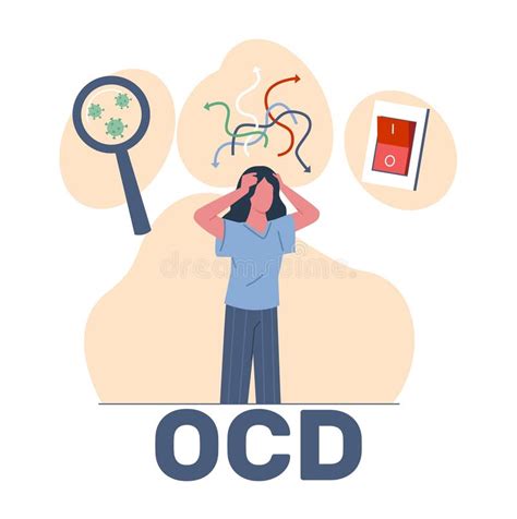 Obsessive Compulsive Disorder Ocd Stock Vector Illustration Of Guilt Mental 238229625
