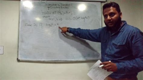 Master Theorem Part 1 Youtube
