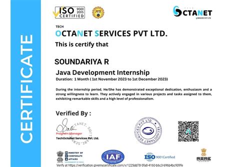 Soundariya R On Linkedin 🚀 I Am Excited To Announce The Completion Of My Java Development