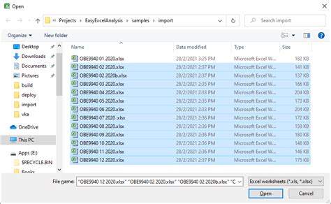 Importing Data In Easy Excel Analysis Sample Walk Through Yohz