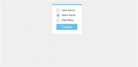 15 Javascript Radio Button Design Examples Onaircode