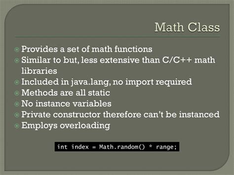 Ppt Understanding Java Programming Mid Term Review On Static And