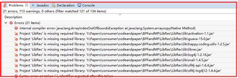 eclipse导入项目时出错提示 project is missing required library curiouszero 博客园