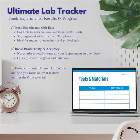 Lab Tracker Lab Results Tracker Digital And Printable Editable Pdf