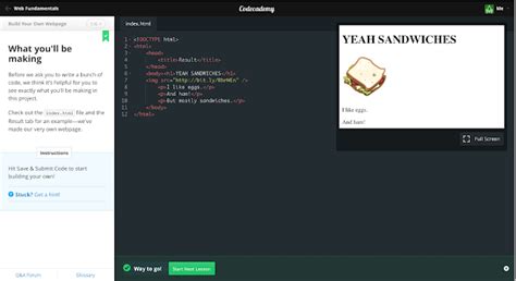 hey i m jesslyn code academy html and css build your own webpage