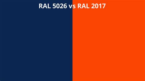 Ral 5026 Vs 2017 Ral Colour Chart Uk