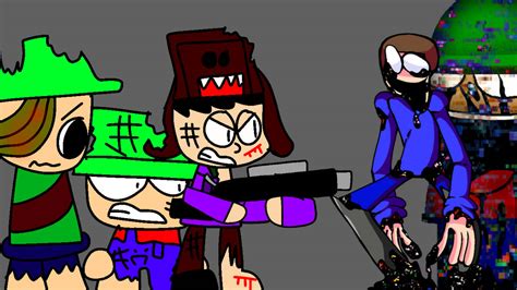 Conner Bambi And Bandu Vs Dave And Expunged By Bffconniefreak On Deviantart
