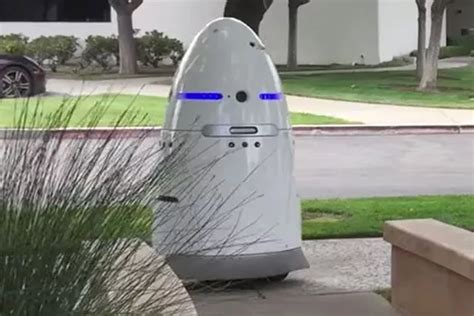 Robot Security Guard Commits Suicide By Drowning Itself In Public