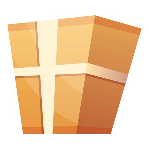 Parcel Box Icon Cartoon Style 14186169 Vector Art At Vecteezy