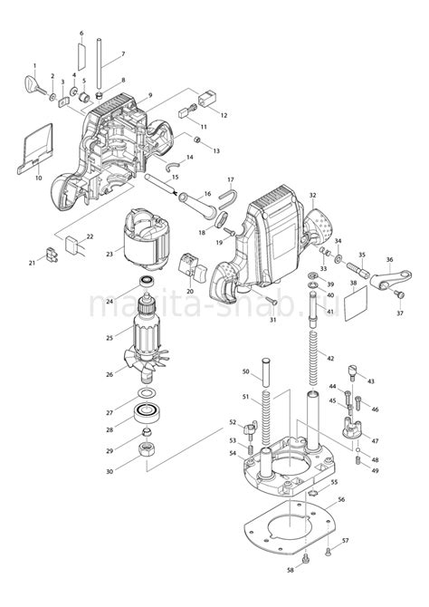 Деталировка(Запчасти) Makita RP0900