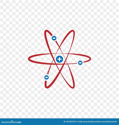 Atomic Nucleus Icon Structure Isolated Vector Design Stock Vector Illustration Of Element