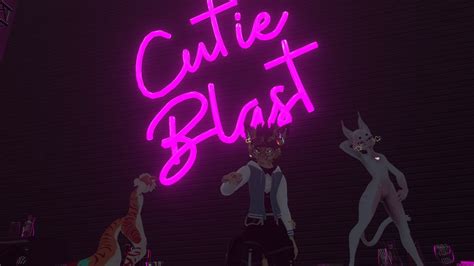 Cutie Blast On Twitter Look At These Hotties On The Dance Floor Vrchat Exclusiveparty