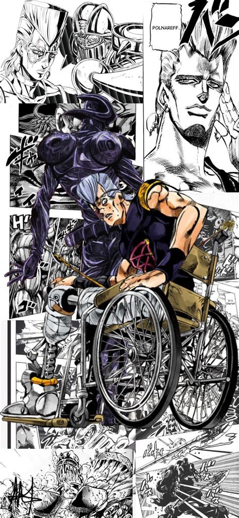 Polnareff And Chariot Requiem Wallpaper Fondos De Comic Poses De Manga