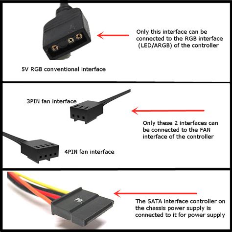 PIN ARGB V Pin Bit In Controller Cooling With Remote Control For CPU FAN Cooling