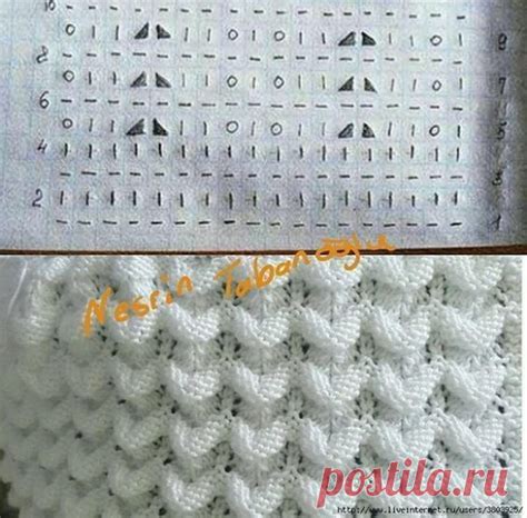 Этот узор надо сохранить Расшифровка вертикальные палочки лицева Вязание Постила