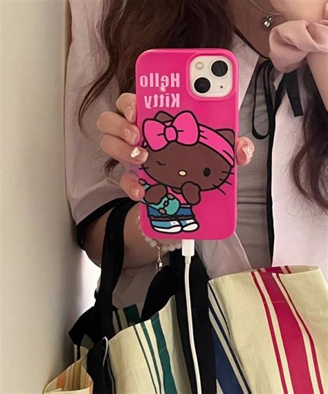 아이폰 태닝 키티 케이스 Y2k 핑크 핫템 핸드폰 아이폰15프로 아이폰14프로 아이폰13프로 아이폰12프로 아이폰11프로 아이폰xs 에이블리