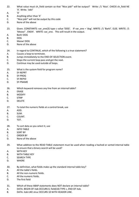Sap Abap Qanda Pdf