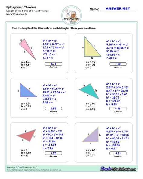 Pythagorean Theorem Worksheets For Th Class On Quizizz Free Worksheets Library