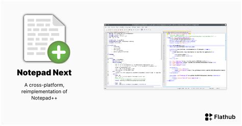 Install Notepad Next On Linux Flathub