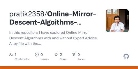 Github Pratik2358online Mirror Descent Algoithms Simulation In Numpy In This Repository I