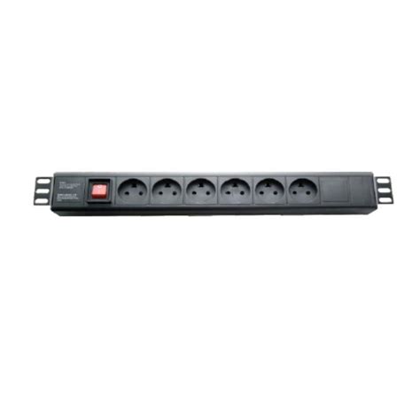 High Quality Denmark Type PDU With On Off Switch For Data Center Aluminum Alloy And Basic PDU
