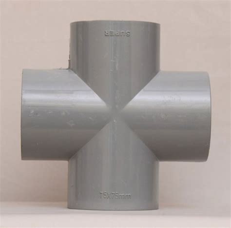 Super 75x75mm 32mm Upvc Equal Cross For Plumbing Pipe At ₹ 100piece