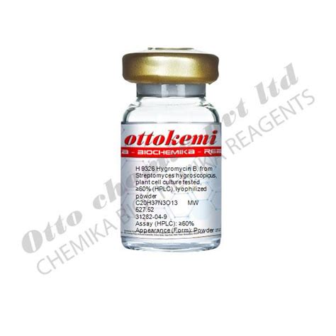 Hygromycin B From Streptomyces Hygroscopicus Plant Cell Culture