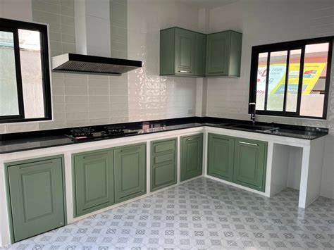 ภาพรวมครั รับทำเคาน์เตอร์ครัวปูน พร้อมหินแกรนิตรวมติดตั้ง Facebook