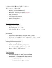 Biomechanics Exam Outline Docx Foundational Sciences Musculoskeletal Lower Quadrant