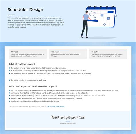 Scheduler Design Uiux Project Overview Behance