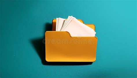 Minimal File Management Data Organization Document Management Folders With Paper Stock Minimal File Management Data Organization Document Management Folders With Paper Stock