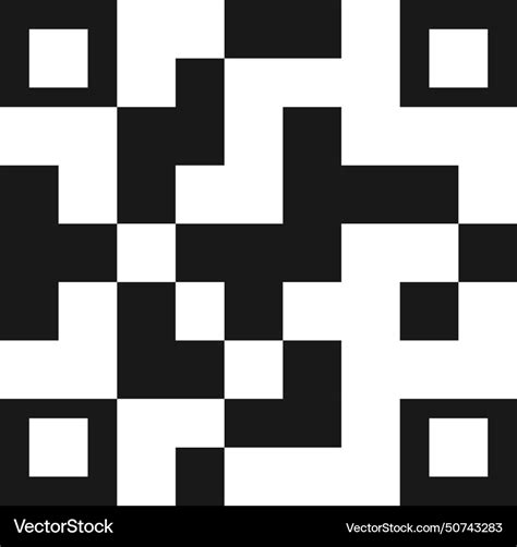 Qr Code Icon Mobile Device Encoding Data Template Vector Image