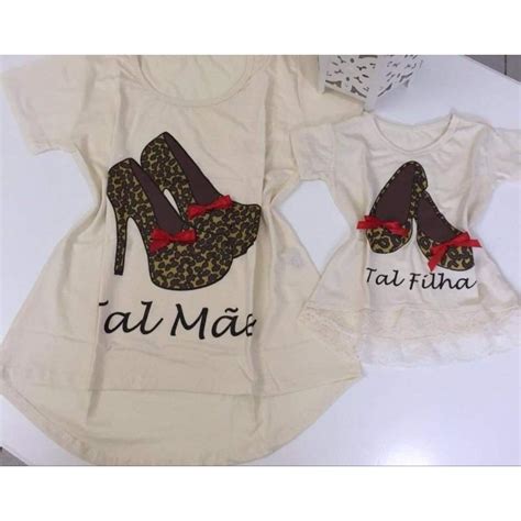 Kit M E Filha Shopee Brasil